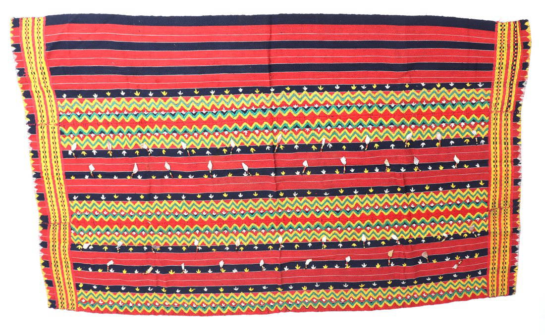 Buy Fine Tinguian Blanket With Shell Beads, Itneg People | Scollard ...
