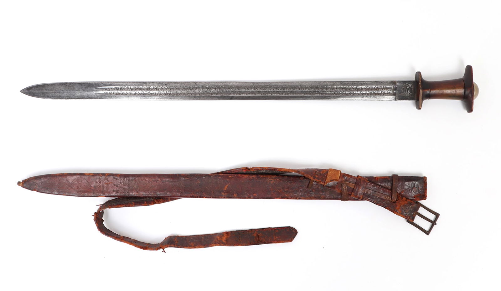 Emperor's Guard Ethiopian Shotel W/ English Blade Auction