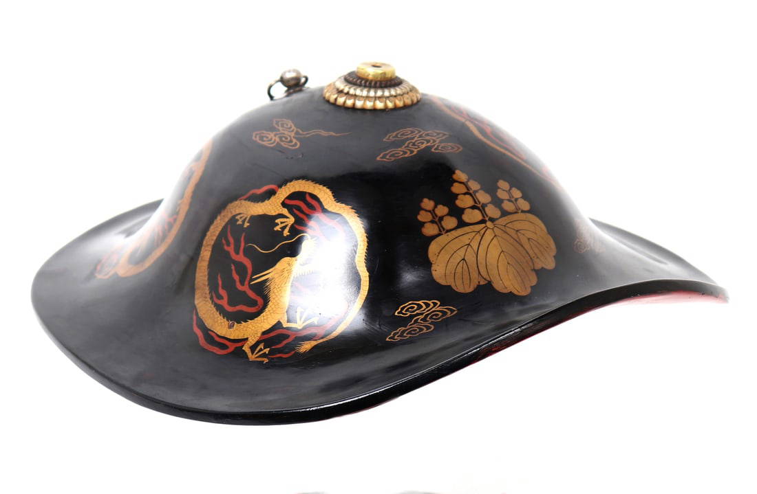 Japanese Jingasa Helm Auction