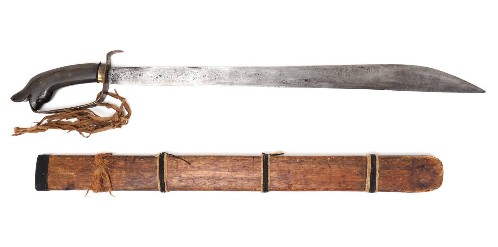 Philippines Bolo Sword W/ Scabbard, Early 20th C. Auction