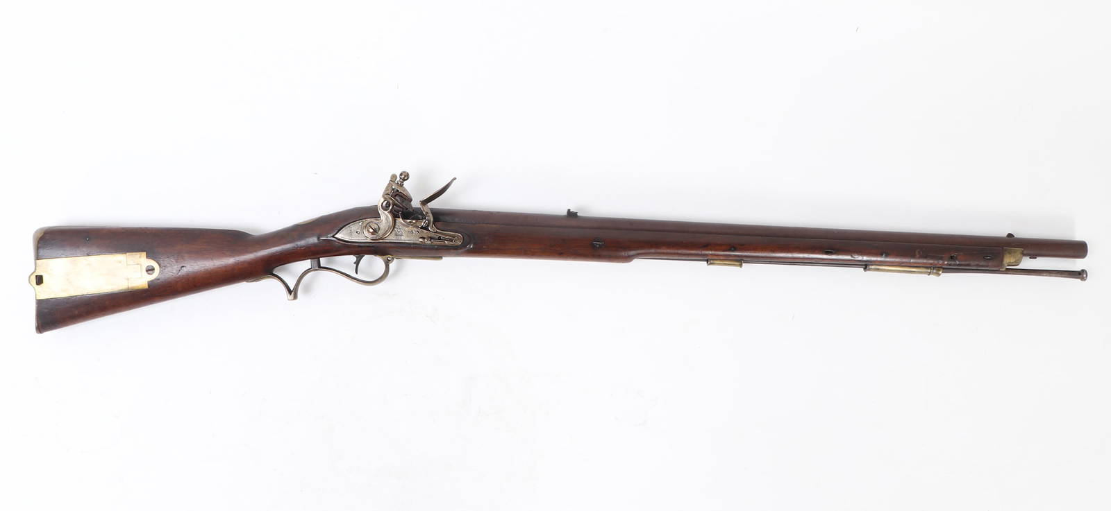 British Flintlock Baker Rifle, Circa 1800-1810 Auction