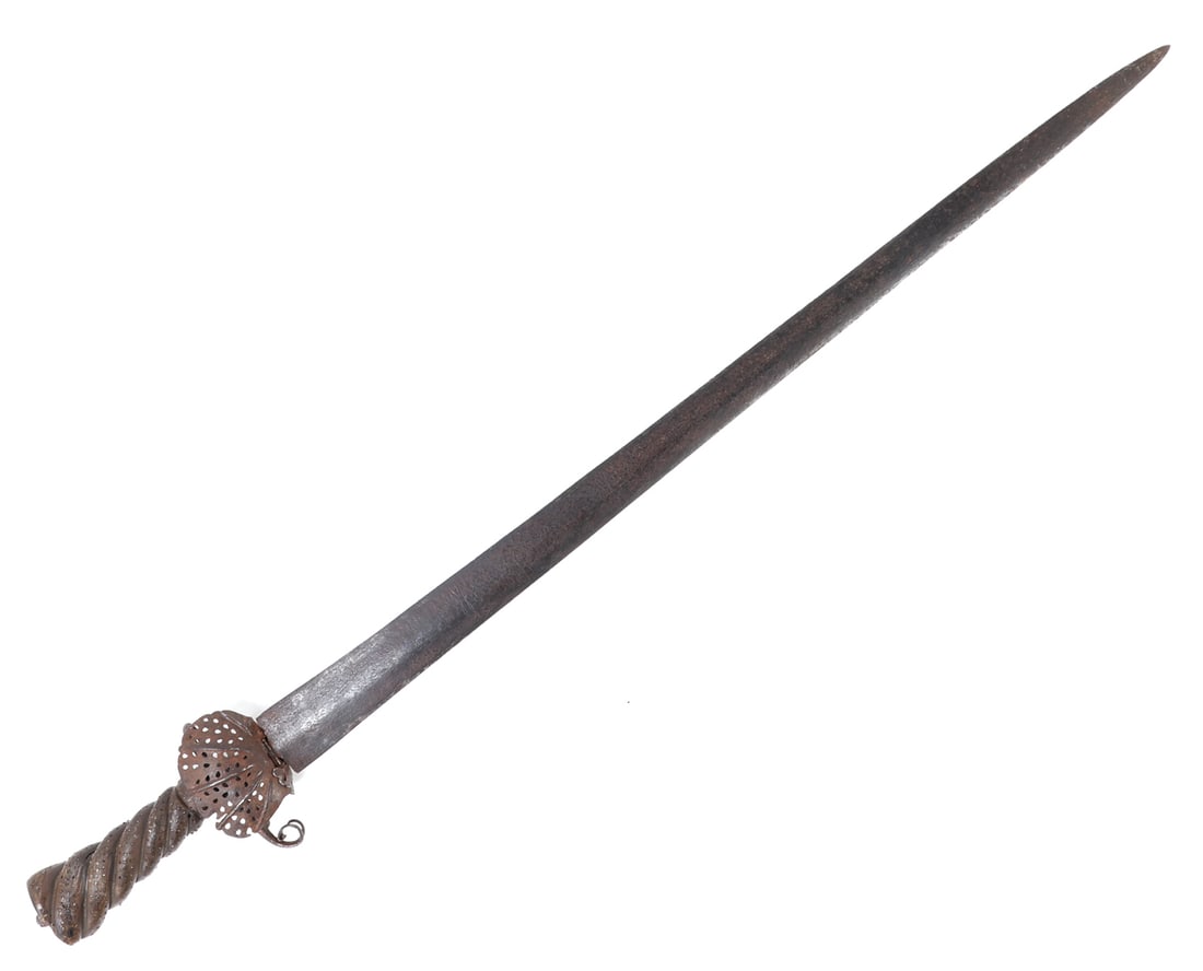 Rare Clam Shell Guard Sword Auction