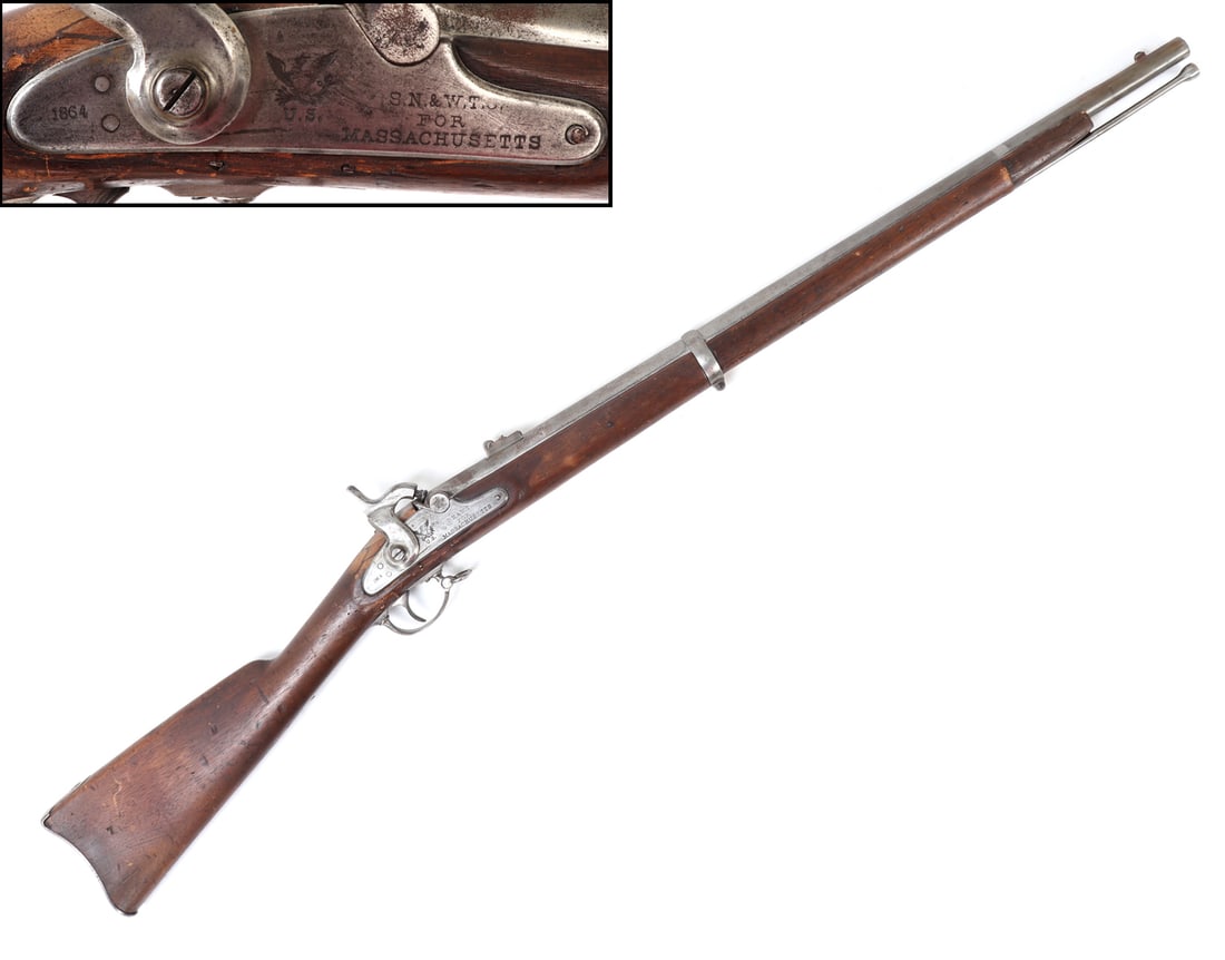 Us Model 1863 Springfield Percussion Rifle Auction