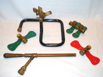 Vintage Double Rotary Lawn Sprinkler