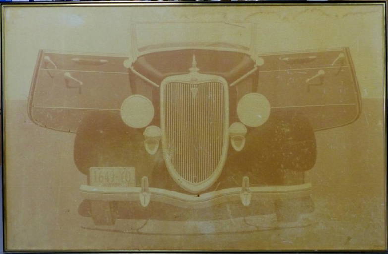 Greg Copeland Chromoraph Print Of Car