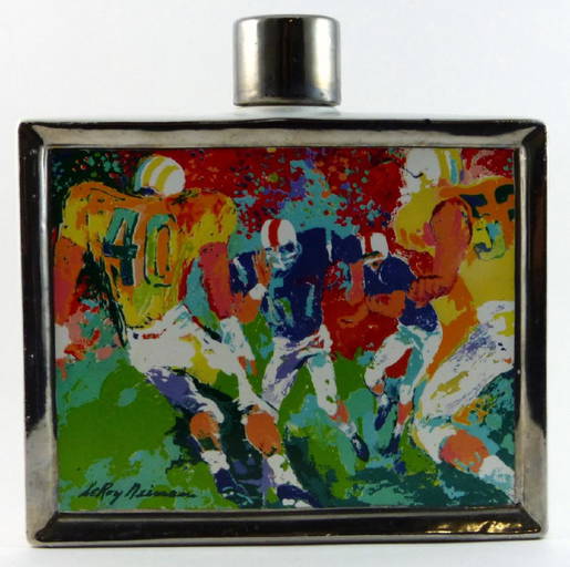 Leroy Neiman 'football' Whiskey Decanter
