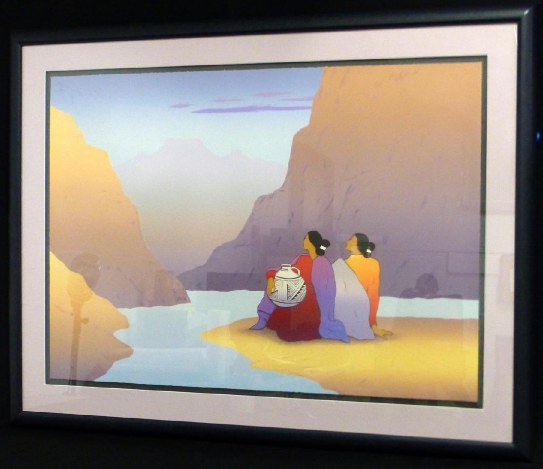 R.c. Gorman 'women From Salt River' Lithograph