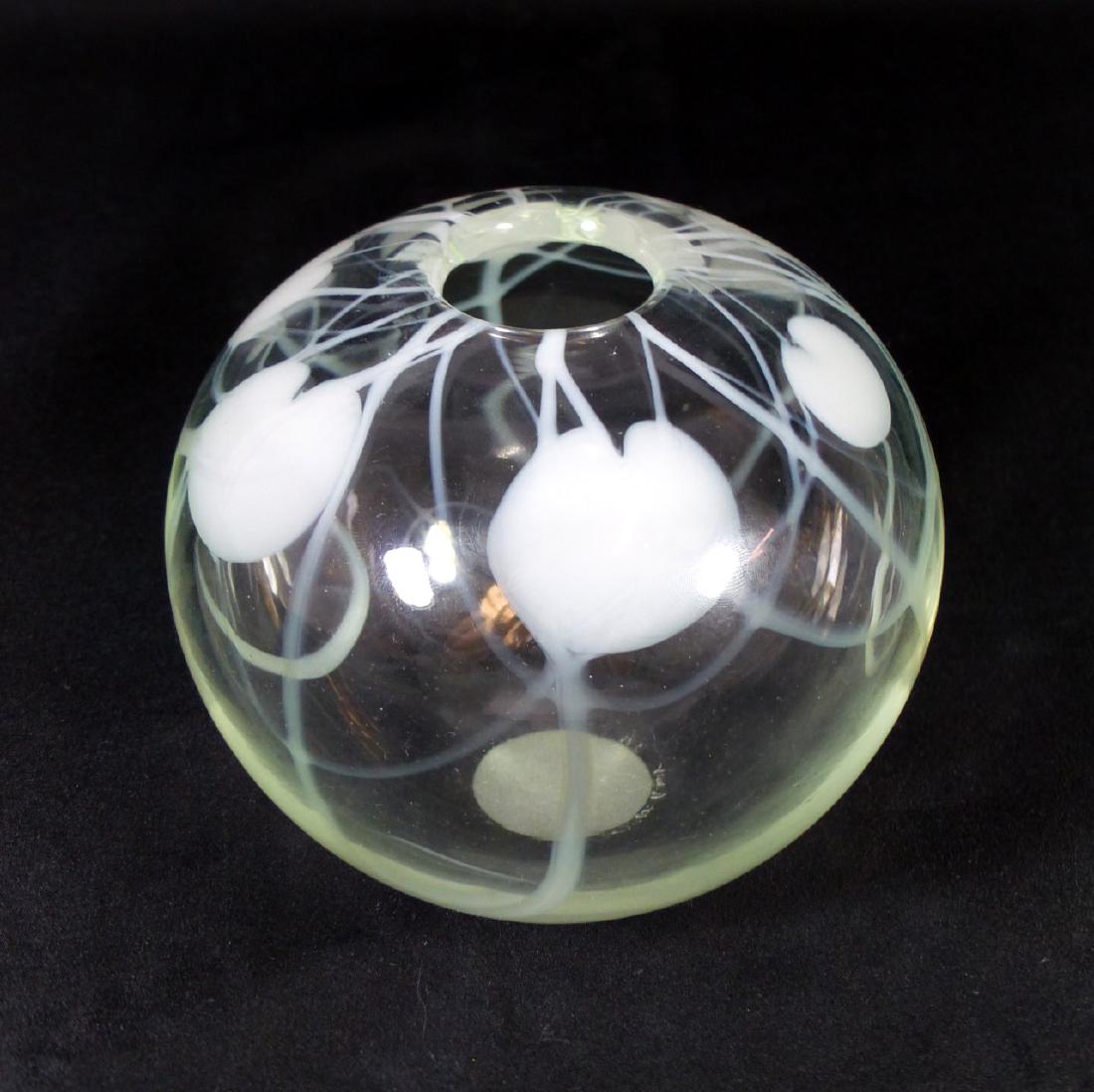 MARY ANGUS ART GLASS VASE