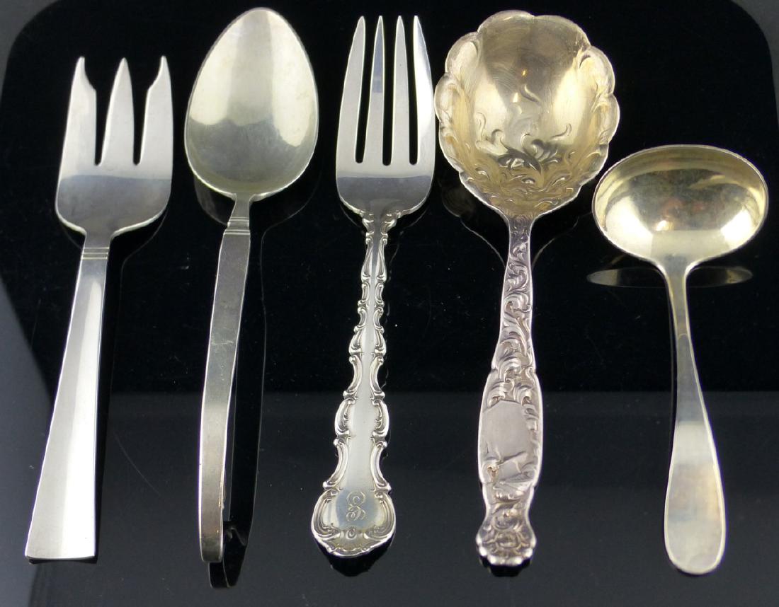 5pc Sterling Silver Serving Utensils