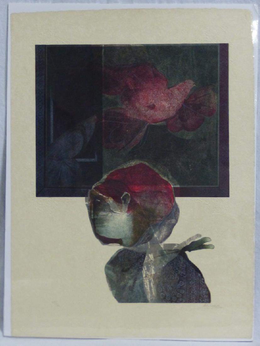 Alvar Sunol Embossed Lithograph