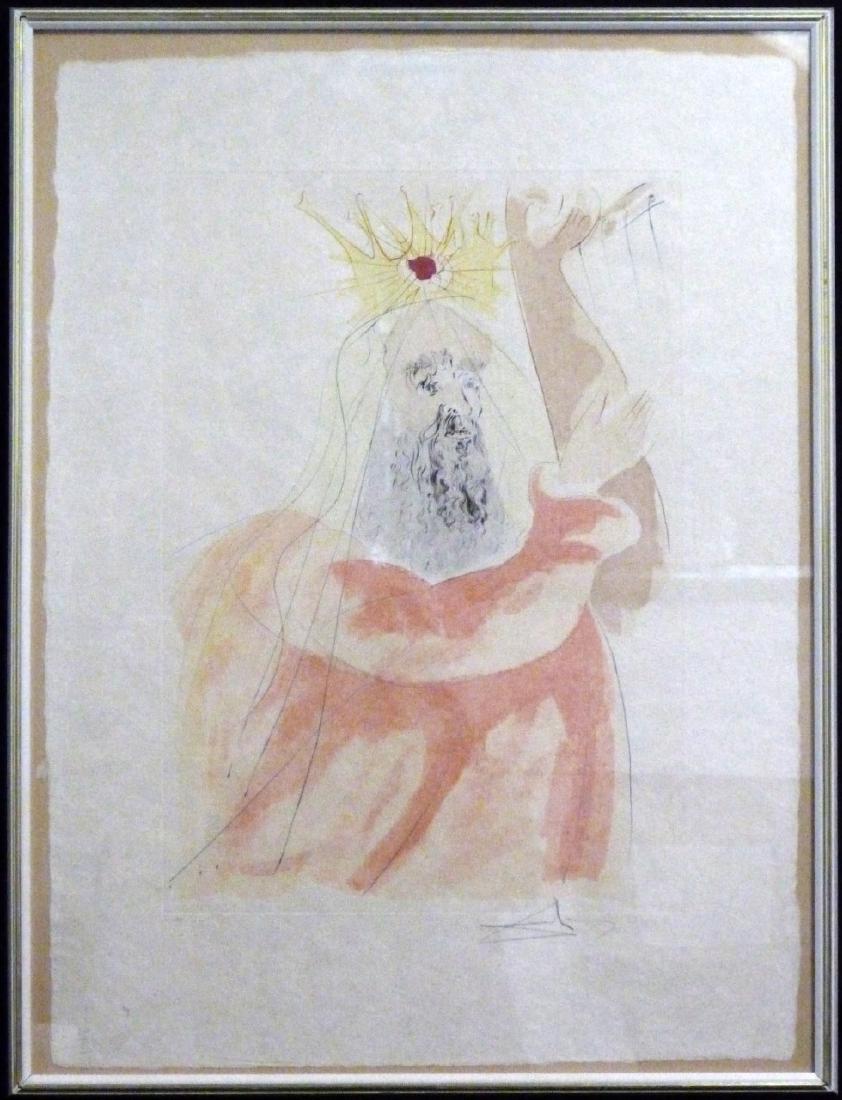 SALVADOR DALI 'KING DAVID' COLOR ETCHING - Mar 30, 2019 | Antiques ...