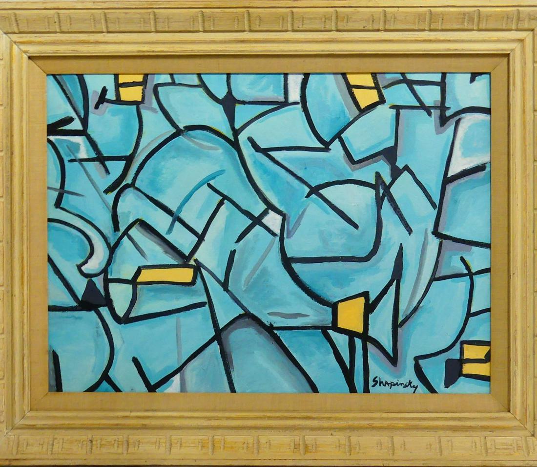 HAROLD SHAPINSKY OIL PAINTING ON BOARD - Apr 04, 2020 | Antiques ...