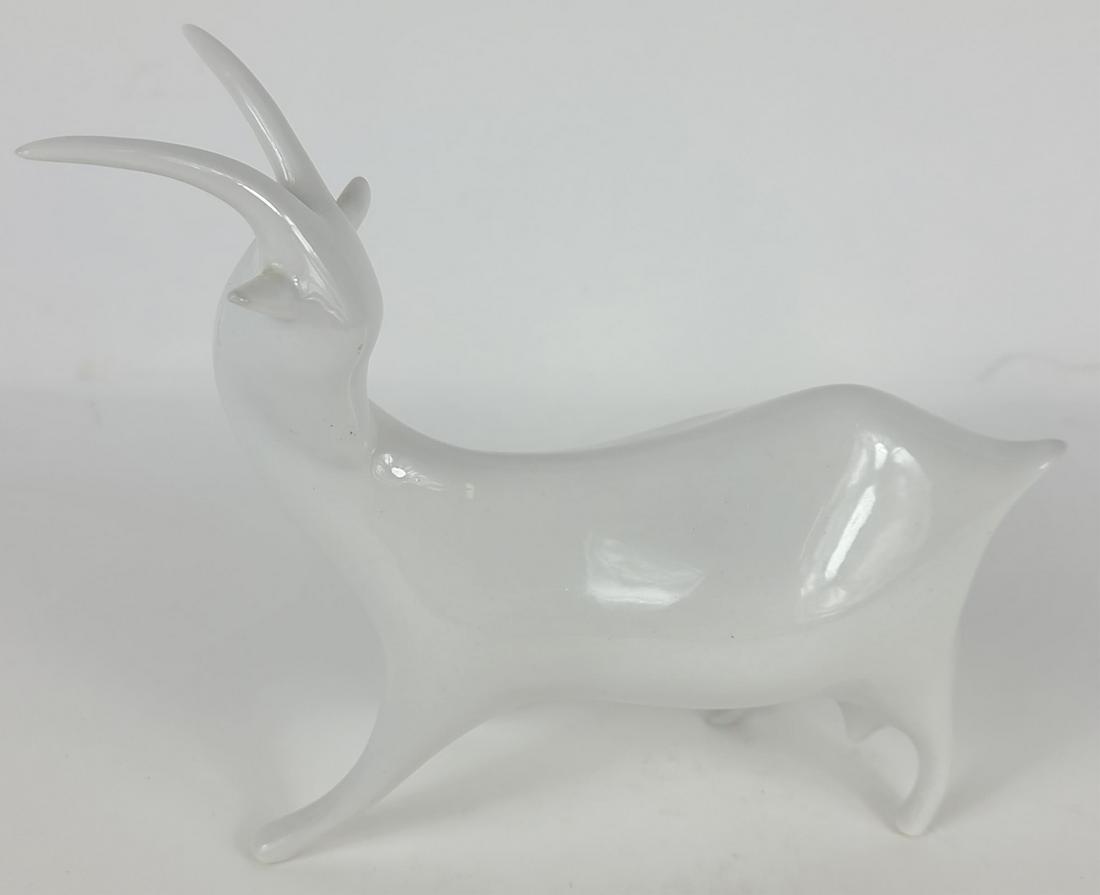 ROYAL DUX PORCELAIN GOAT FIGURINE (#0266) on Sep 25, 2021 | Antiques ...