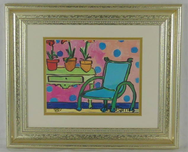 A.E. BARNES 'MY FAVORITE CORNER' LITHOGRAPH (#0285) on Nov 20, 2021 ...