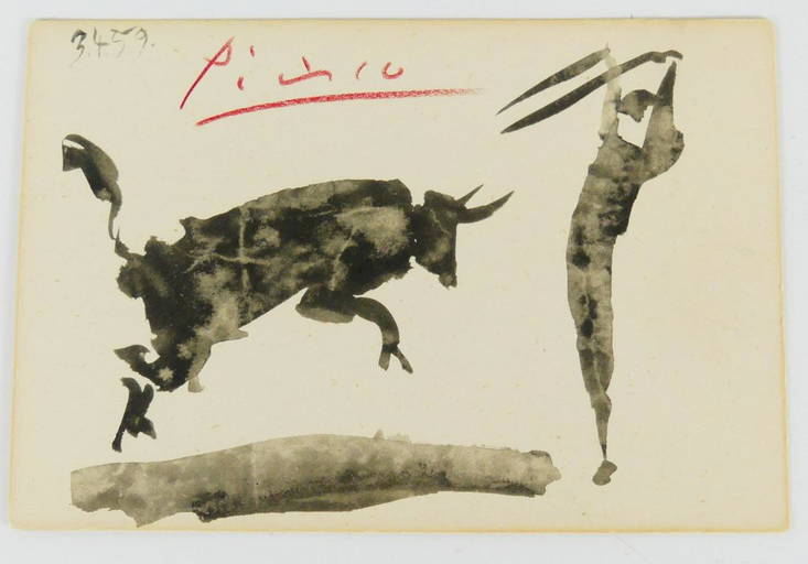 PICASSO 'TORO Y TOREROS VIII' OFFSET LITHOGRAPH (#0068) on Mar 12, 2022 ...
