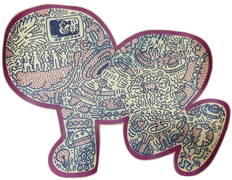 Keith Haring 'radiant Baby' Contour Drawing