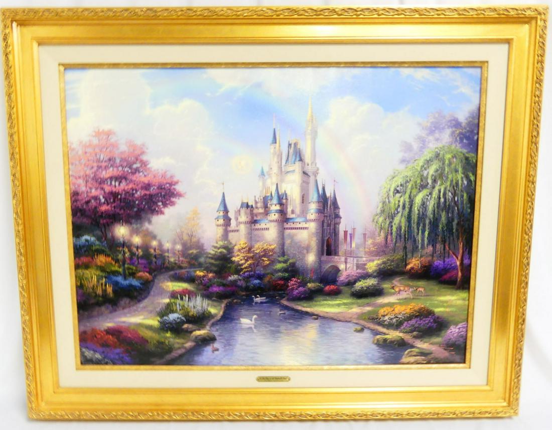 THOMAS KINKADE 'CINDERELLA CASTLE' PUBLISHER PROOF - Mar 18, 2023 ...