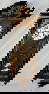 Victorian German Regulator Wall Clock