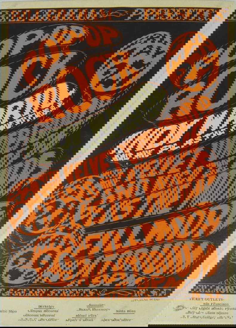 Andy Warhol And His Plastic Inevitable Poster Auction