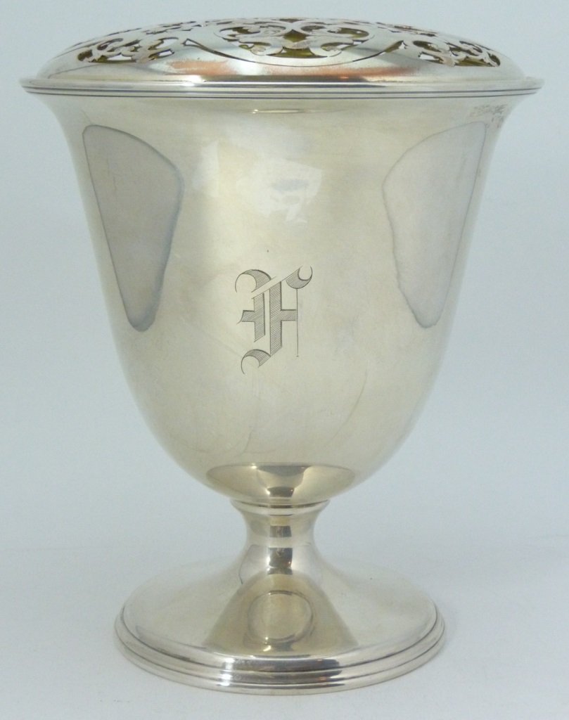 LARGE BSC STERLING SILVER CHAMPAGNE BUCKET