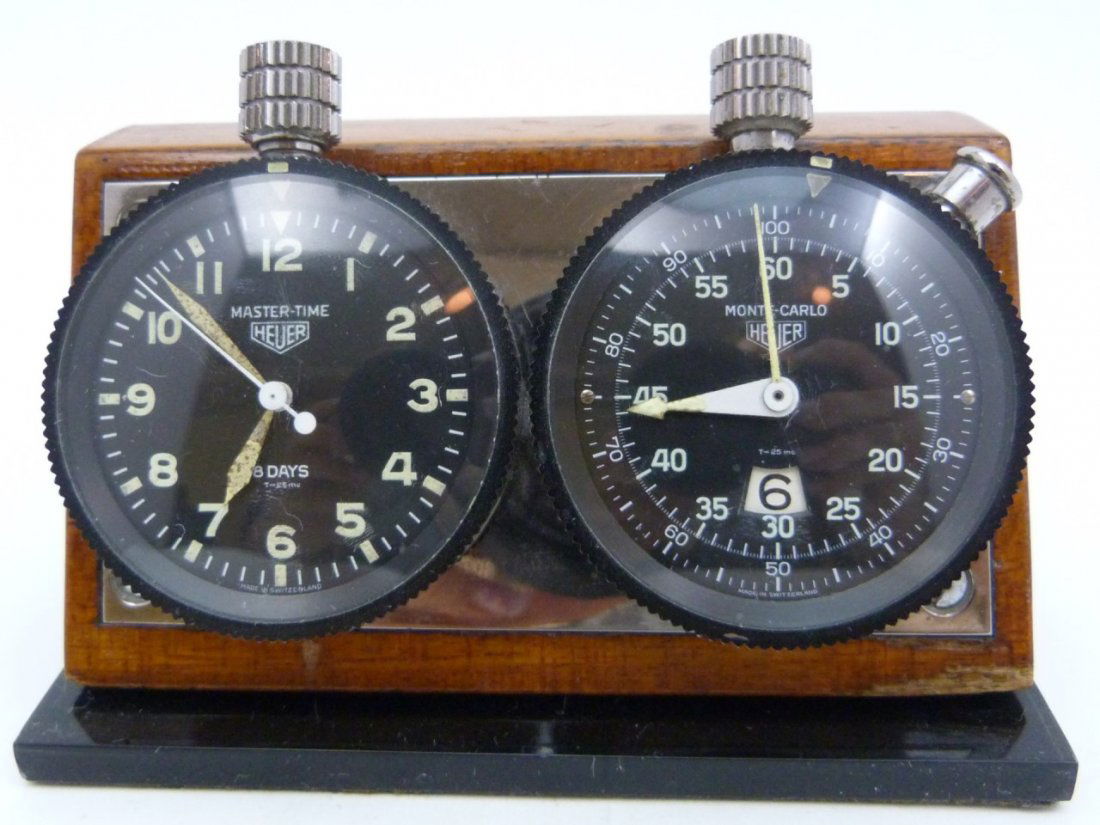 TAG HEUER RALLY MASTER 8 DAY CLOCK STOPWATCH