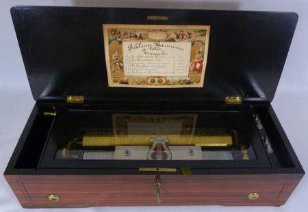 Ideal Sublime Antique Cylinder Music Box