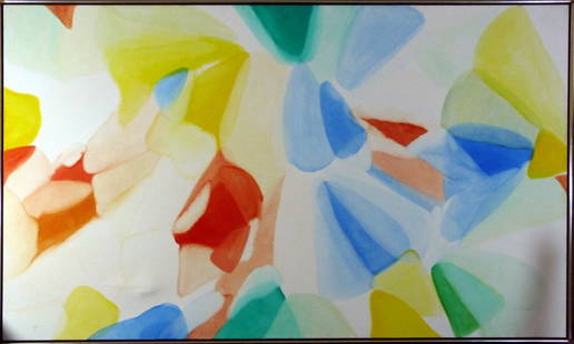 Alice Baber Abstract Painting