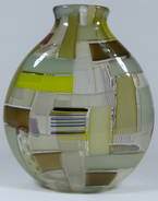 Robin Mix Art Glass Vase. Patchwork Design. Unm - Dec 11, 2013 ...