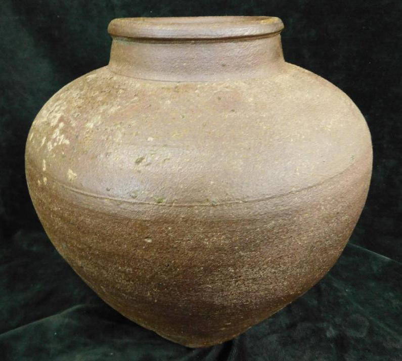 North Carolina Art Pottery Vase - Signed Rg/jas - 1920s - 11" X 11" Auction