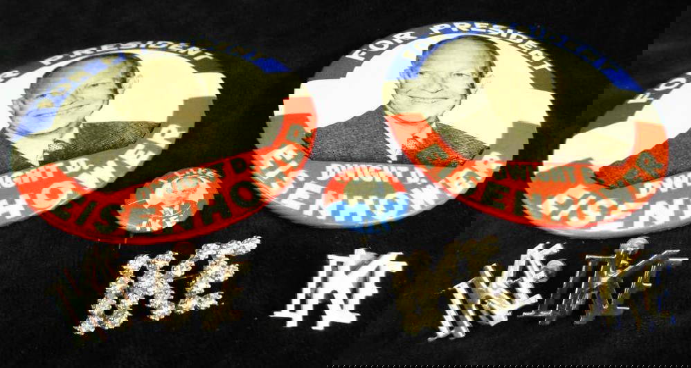 Dwight D. Eisenhower Political Items Auction