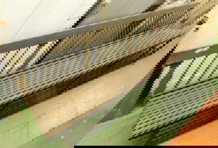 Folding Railroad Bench