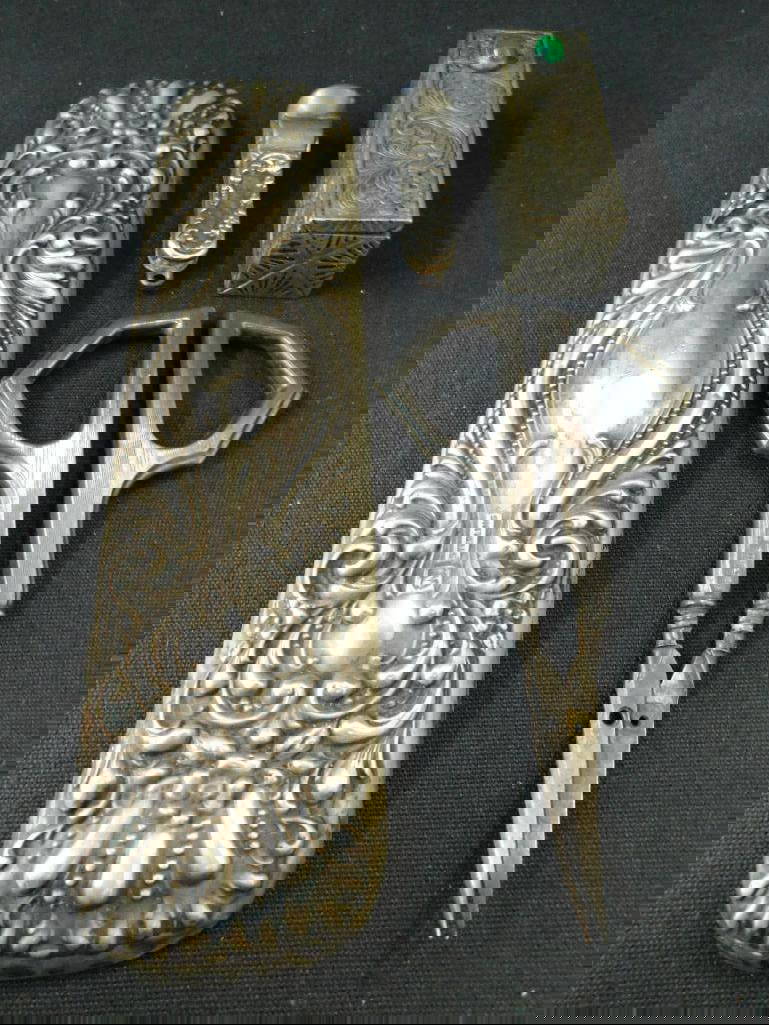 Sterling Silver - Brush Topper - Cigar Cutter - Lipstick Case ...