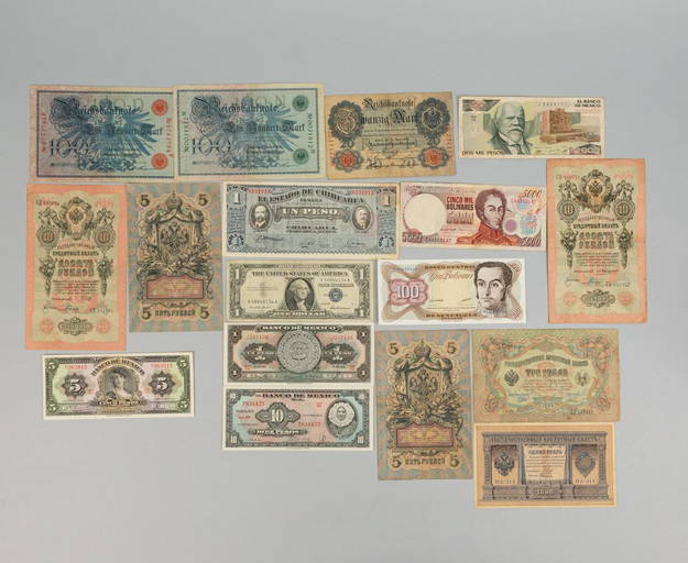Collection Of World Banknotes