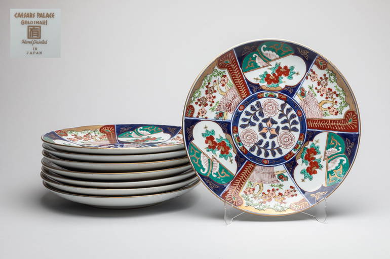 Sets Japanese Imari Porcelain Plates