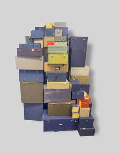 Large Group Of Organizational Boxes