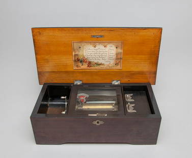 Antique Timbro Variante German Music Box