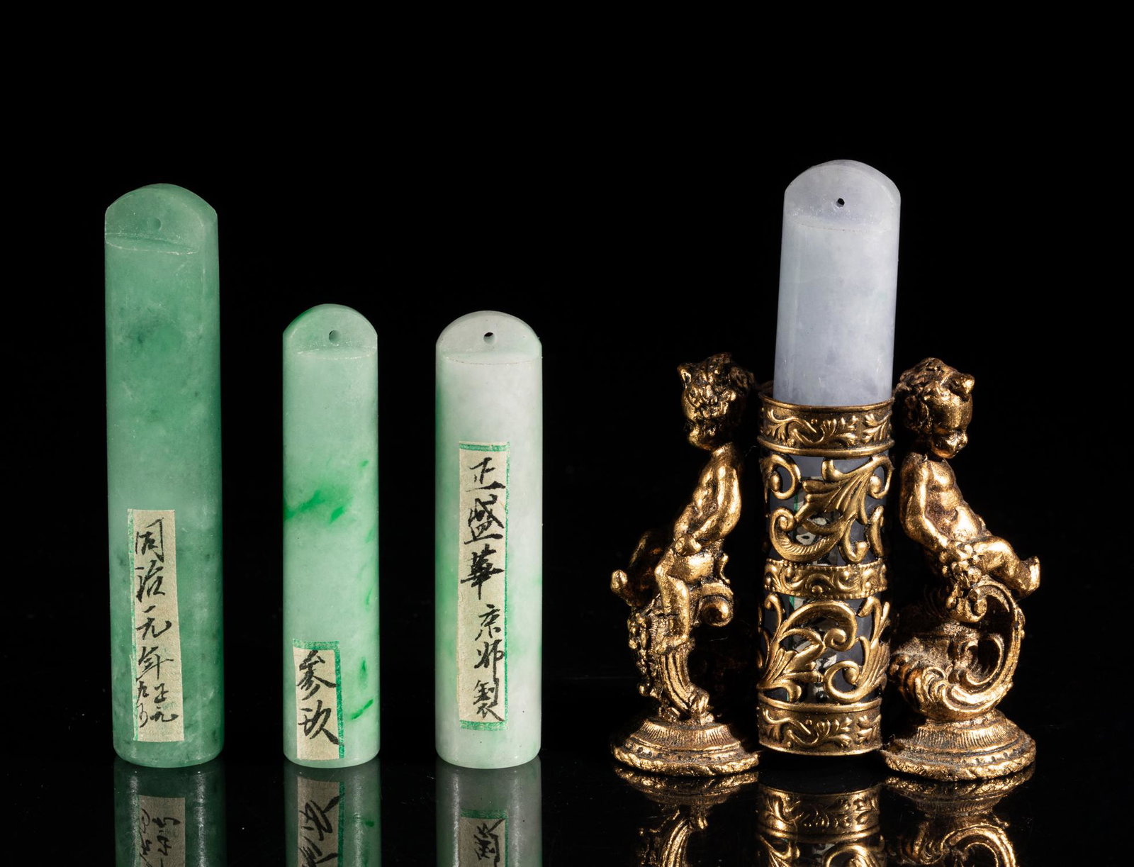 Chinese Jade Manchu Hat Finals