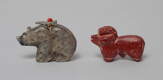 Zuni Fetish Animal Carvings