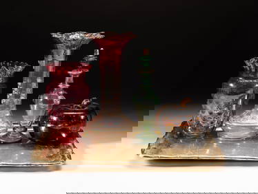 Led Zeppelin V.i.p." Decanter, Bottle & Glasses"