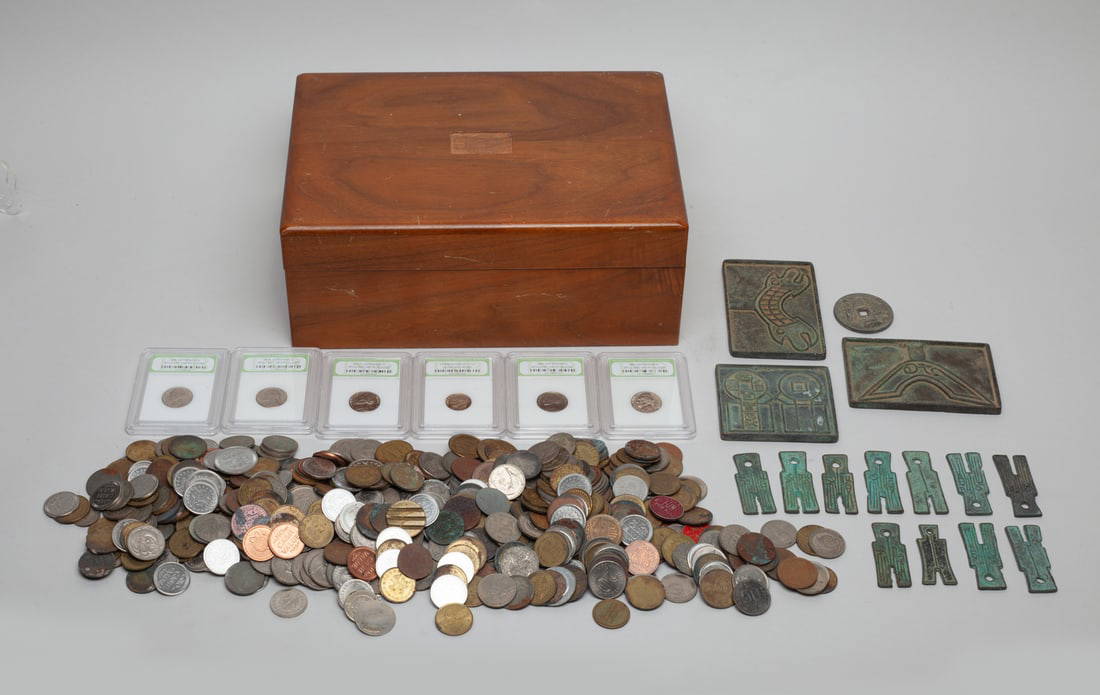 Estate Chinese & World Decor Coins Auction