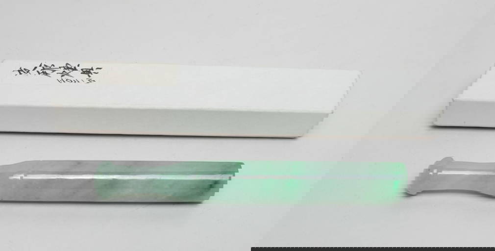 Chinese Long Jade Pipe