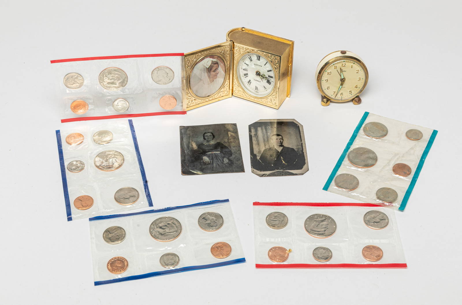 Pocket Watch, Tin Types & Coins Auction