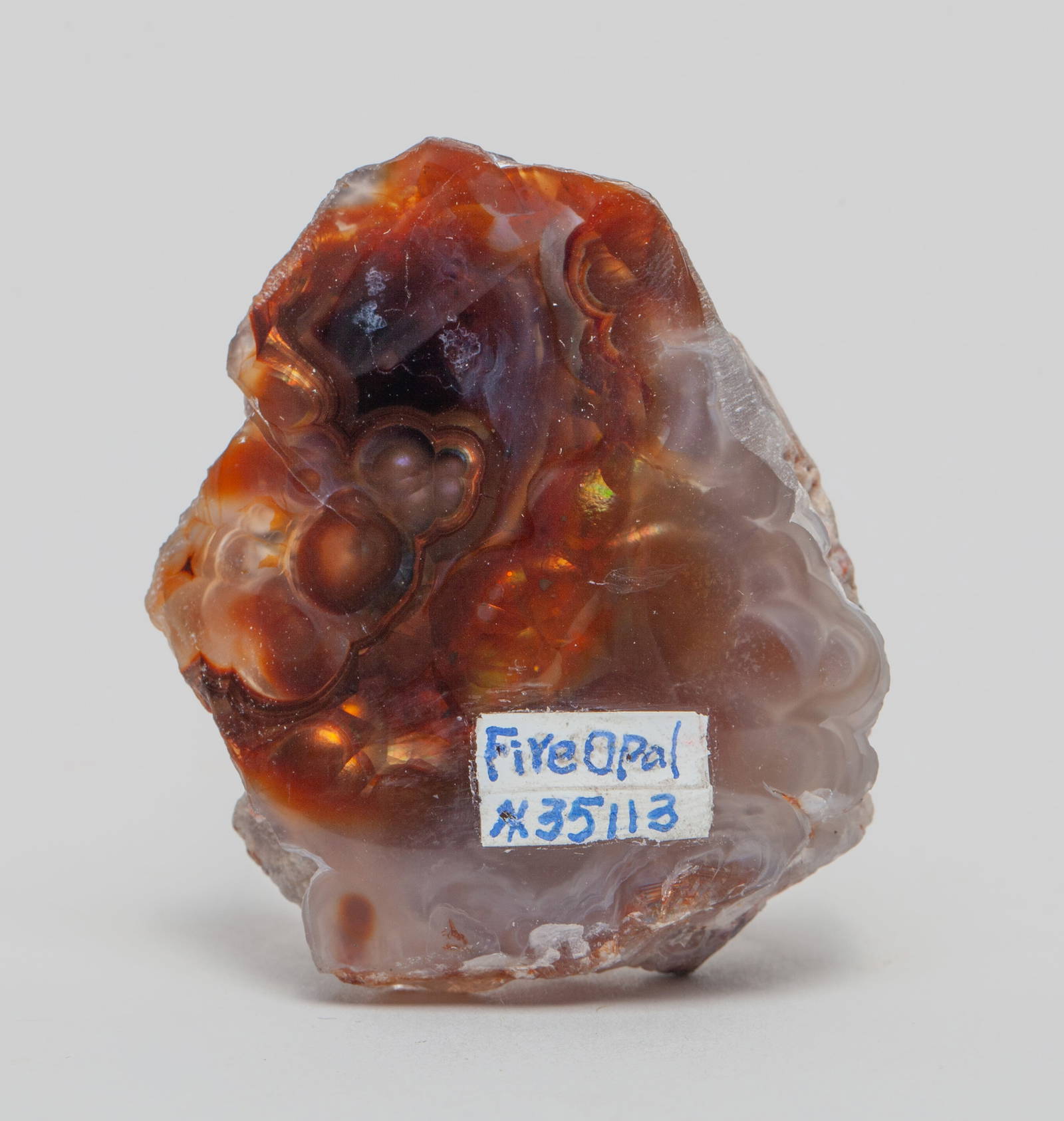 Large Fire Opal Stone Auction