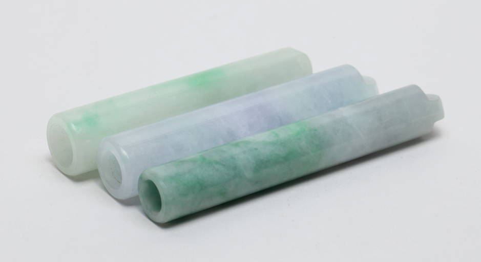 Three Chinese Jade Manchu Hat Final