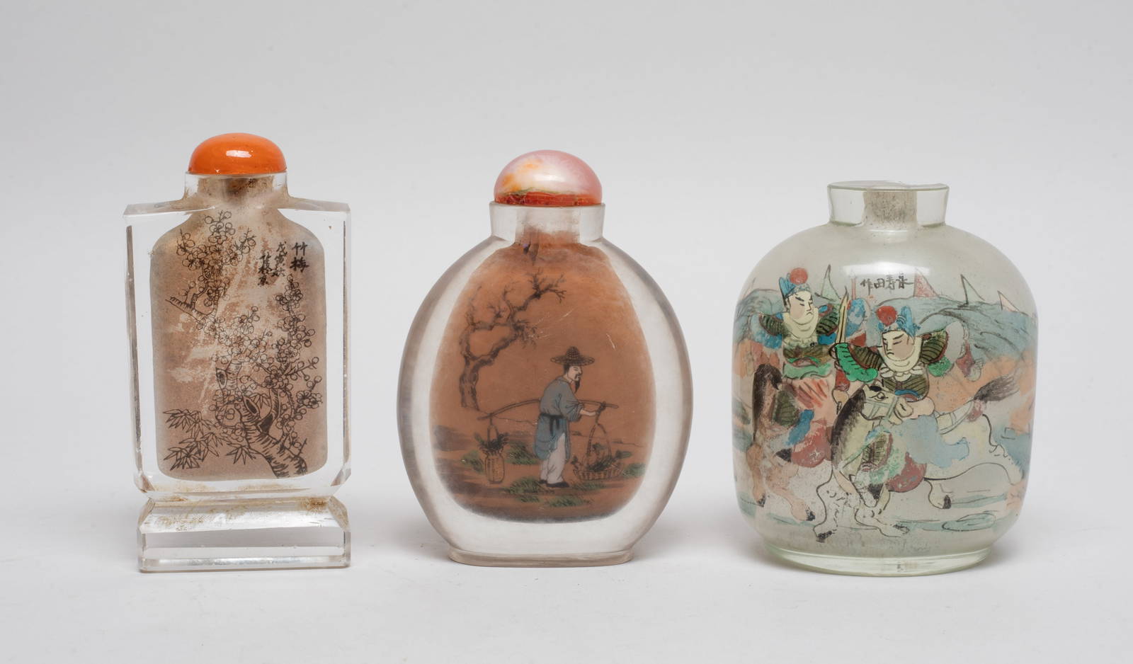 Estate Chinese Inside Painted Snuff Bottles Auction