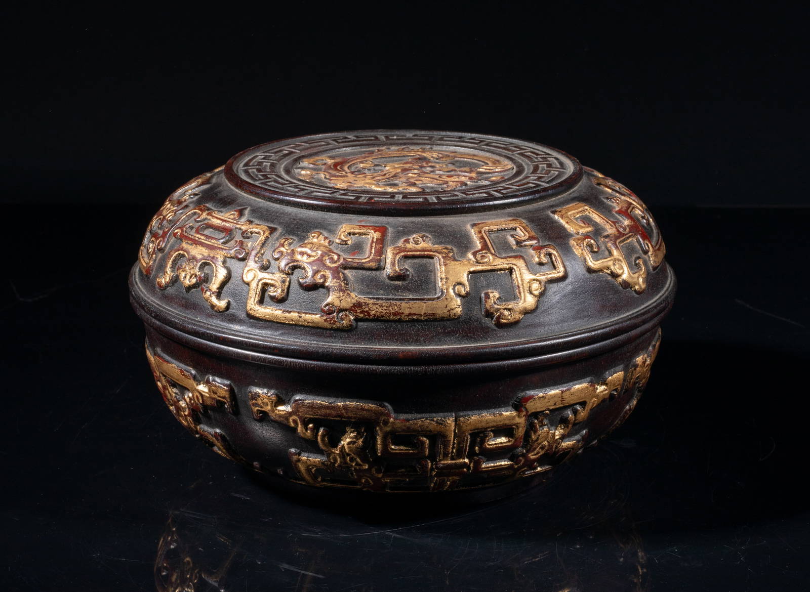 Estate Large Chinese Wood Box Auction