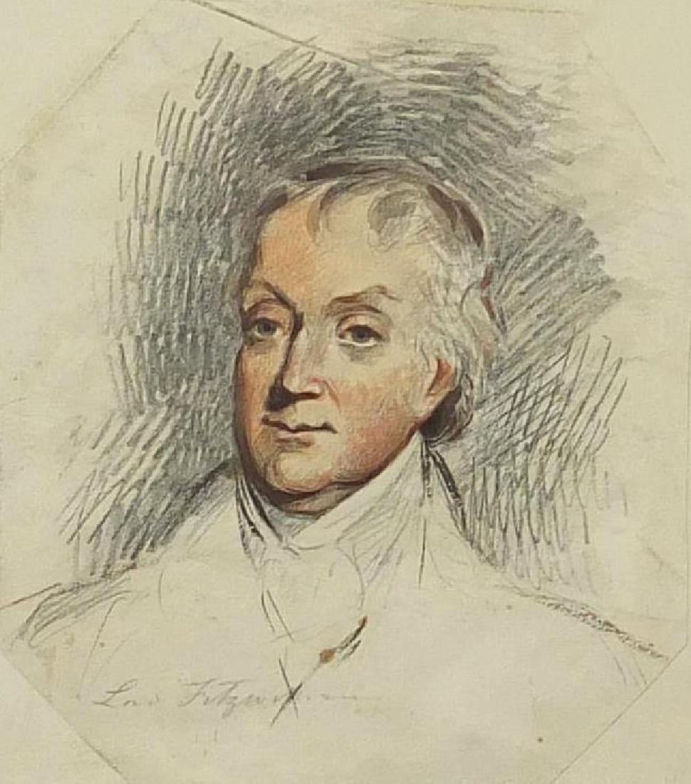 Head And Shoulders Portrait Of Lord Fitzwilliam,