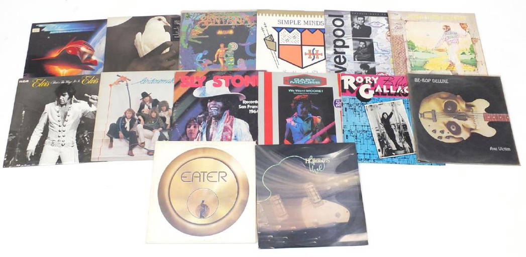 Vinyl Lp's Including Rory Gallagher, Gary Moore, Sly