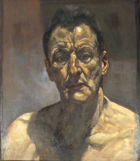 Head And Shoulders Portrait Of Lucian Freud, French