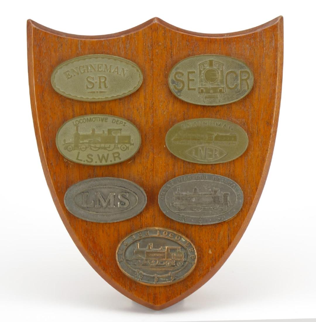Seven vintage railway badges including Southern Rail - Mar 07, 2019 ...